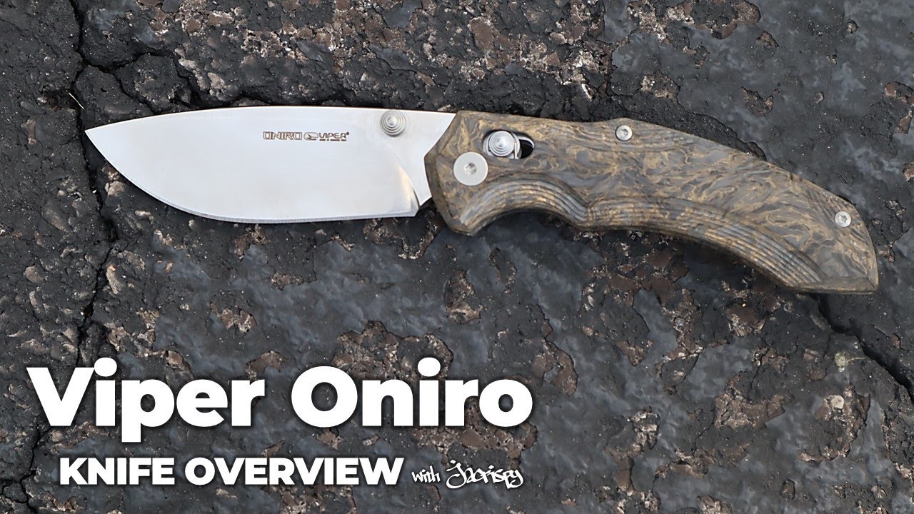 Viper Oniro Folding Knife 5-Minute Review | Jimping with Jacrispy - YouTube