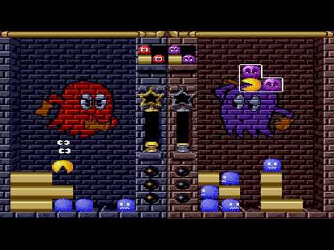 PACATTACK PAC ATTACK ~ PAC PANIC VERSUS MODE SEGA MEGADRIVE GENESIS ...