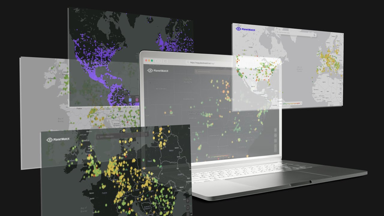 Introducing the new PlanetWatch map - YouTube