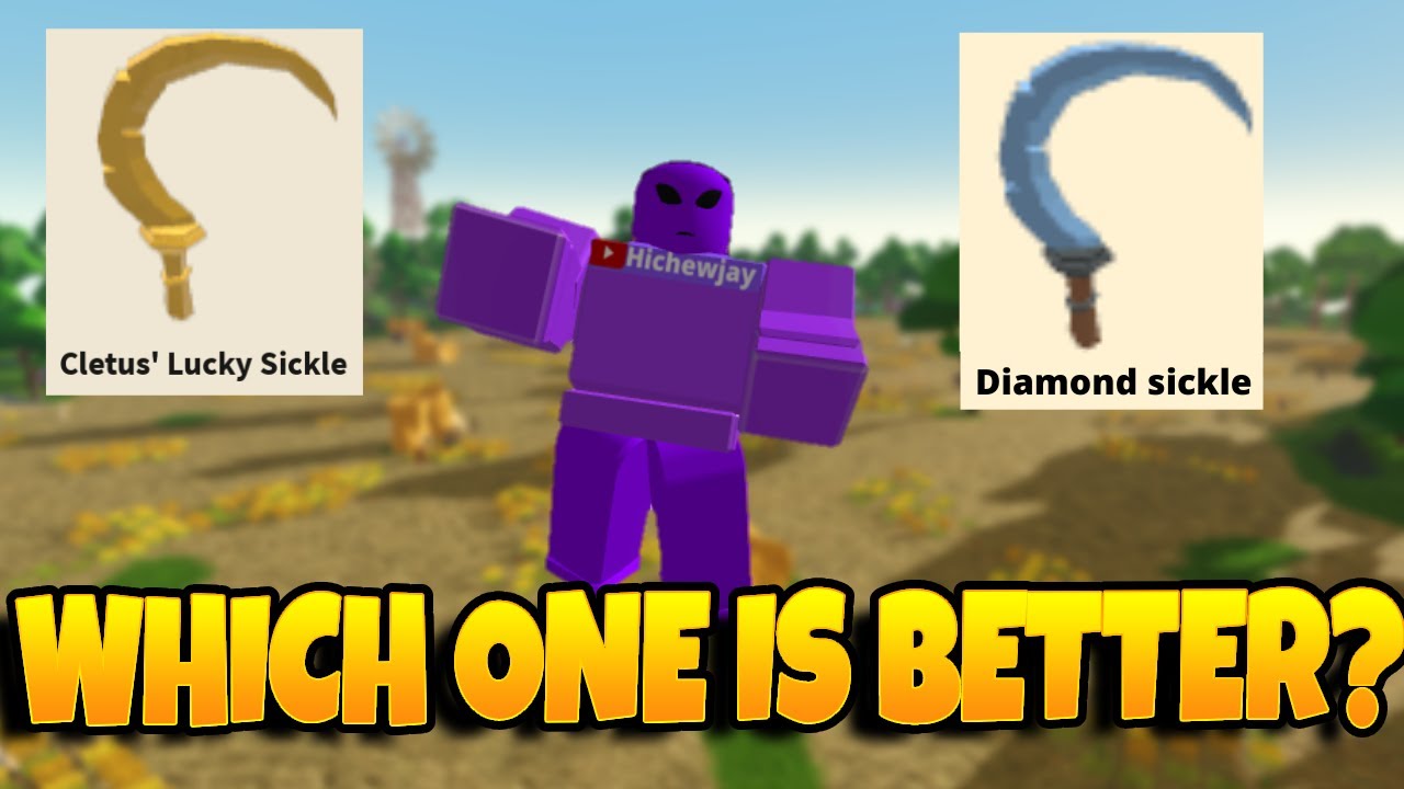 Is the new sickle lucky? Comparing Golden Sickle with Diamond sickle ...