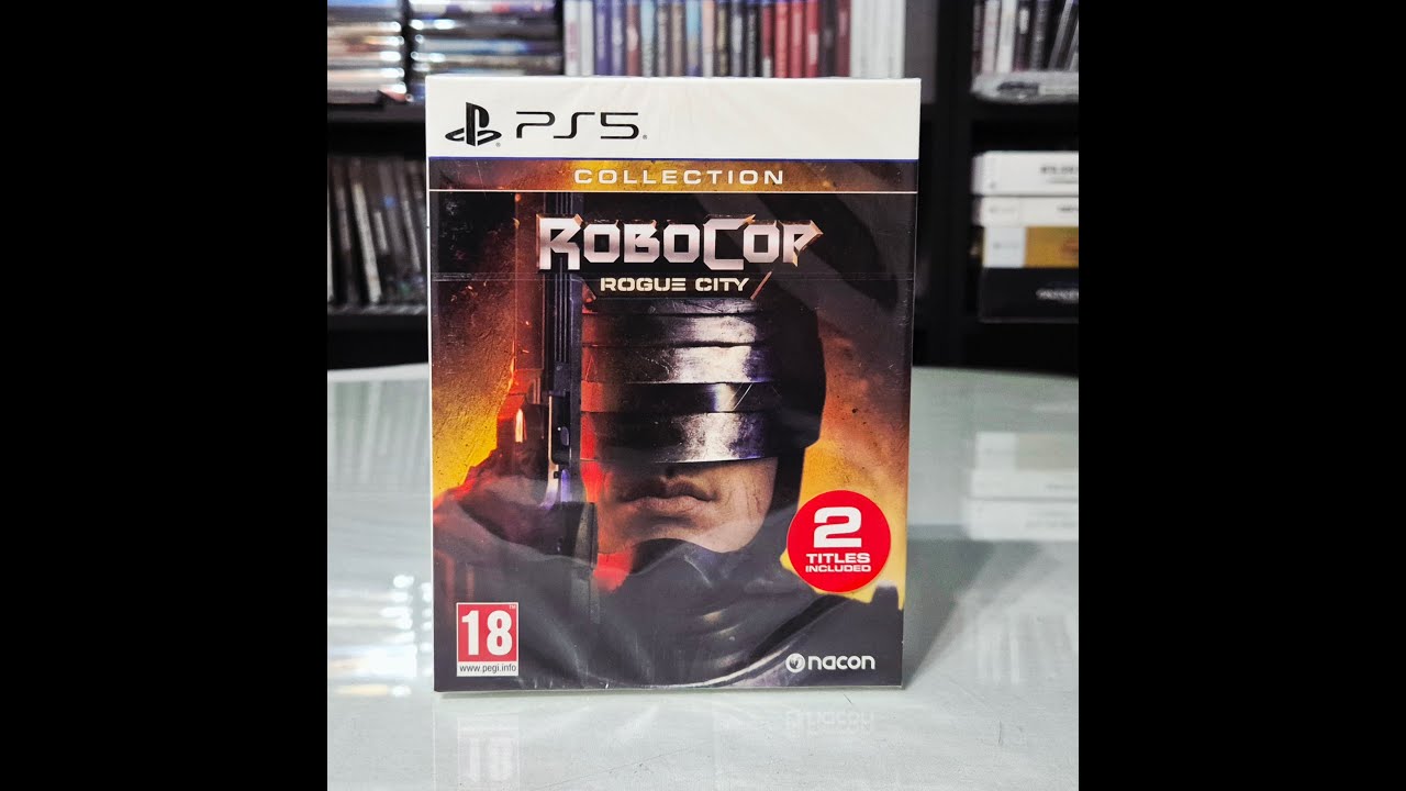 Robocop Rogue City Collection Ps5 unboxing - YouTube