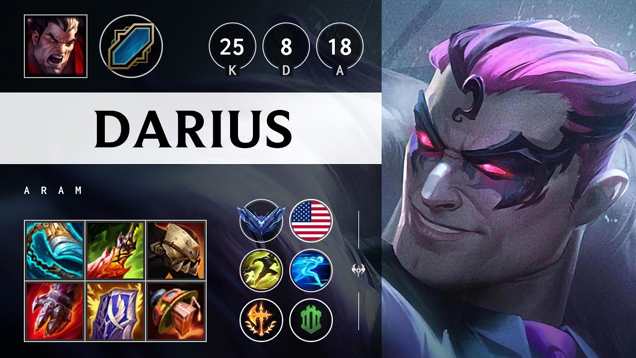 Darius ARAM - NA Diamond Patch 25.07 - YouTube