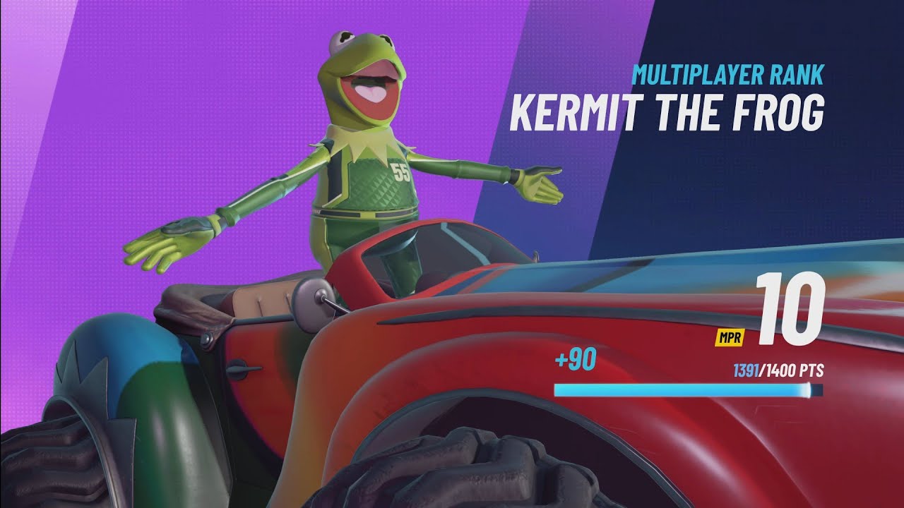 KERMIT THE FROG Rank Match - Disney Speedstorm - YouTube