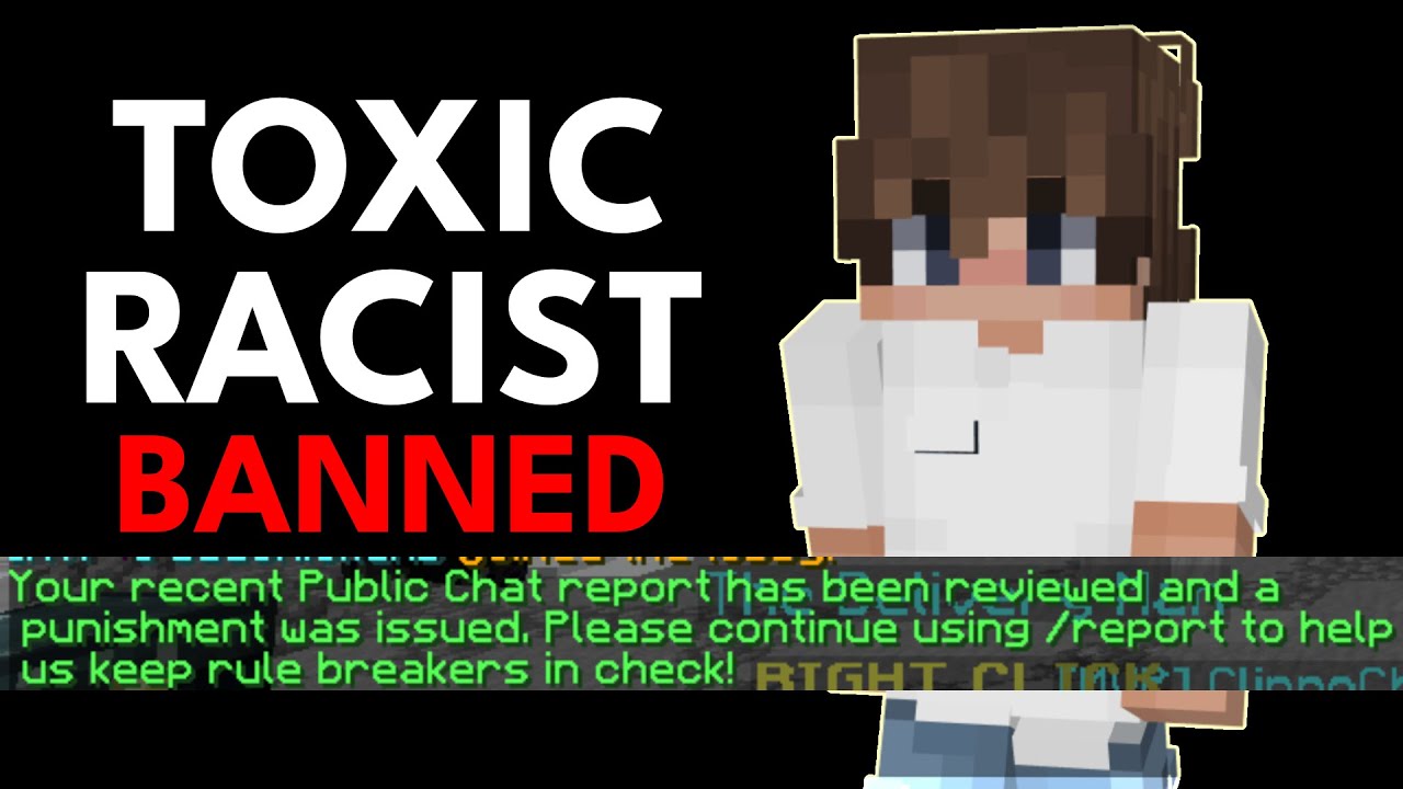 I Banned The Most Toxic Player In Minecraft - YouTube