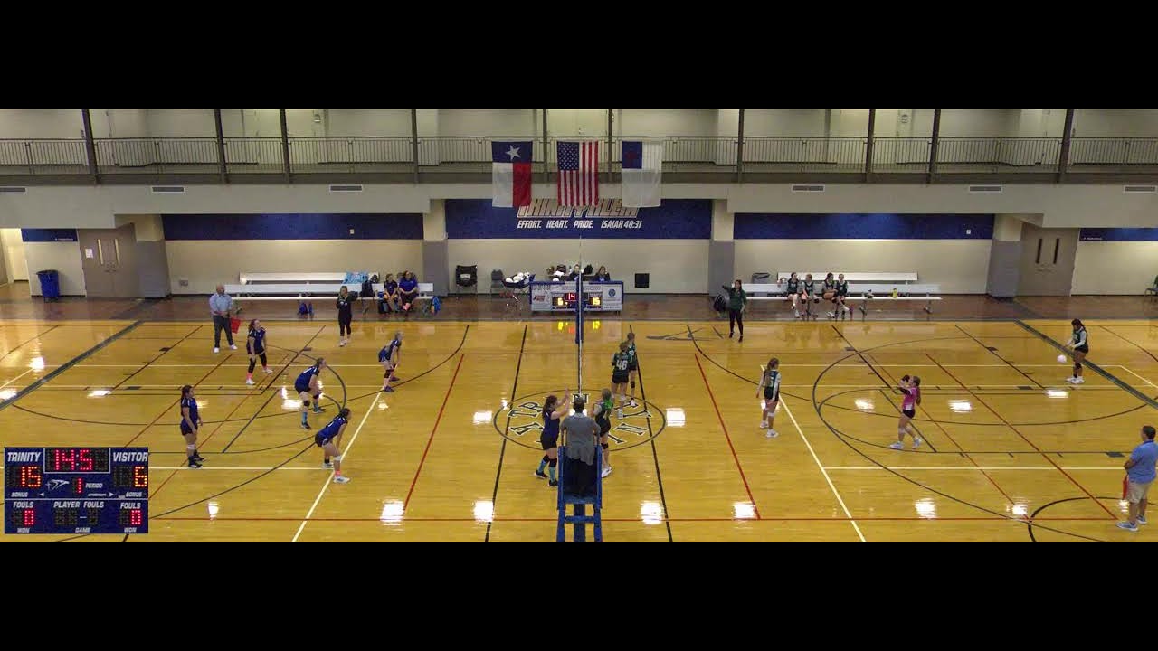 State Volleyball Tournament- Trinity - YouTube