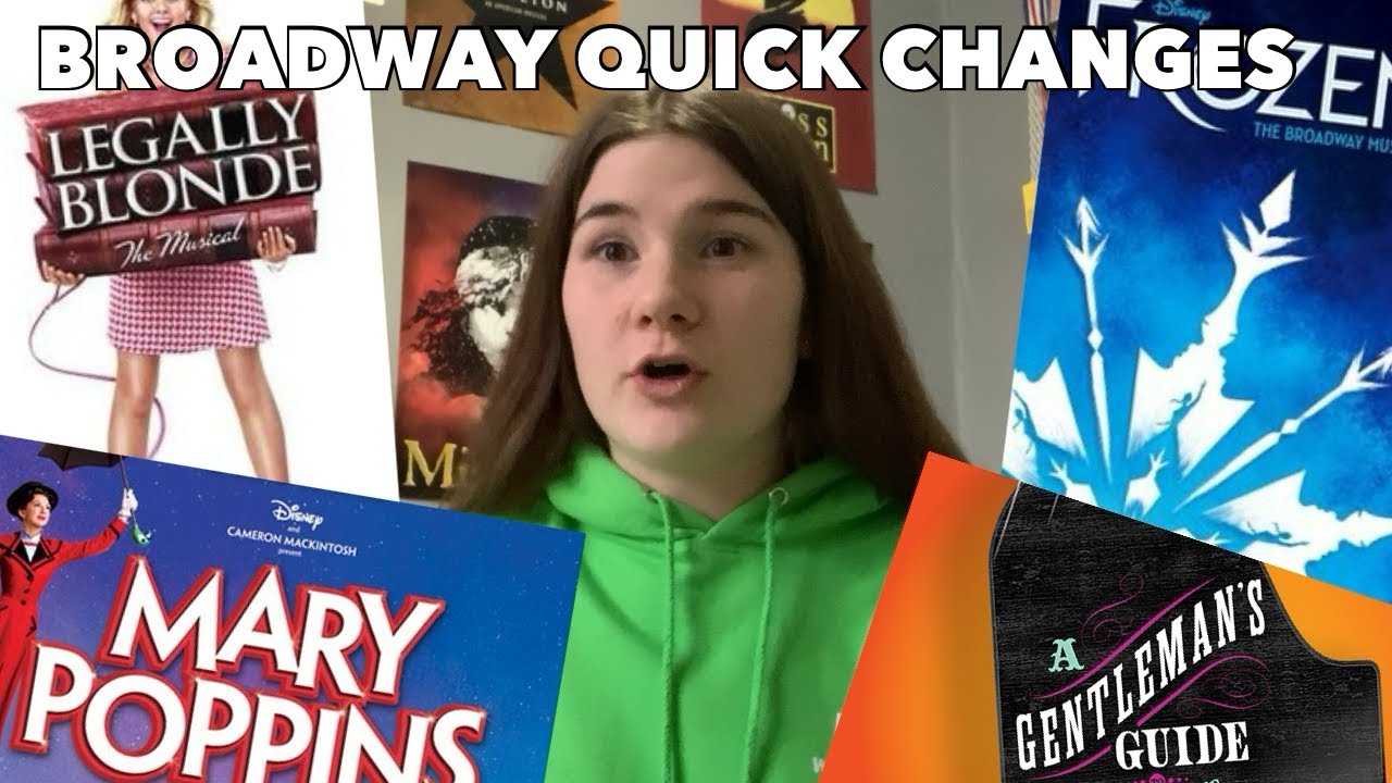 THE BEST BROADWAY QUICK CHANGES - YouTube