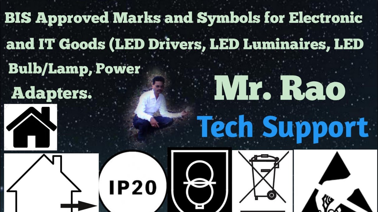 BIS Approved Marks and Symbols for Electronic and IT Goods (LED Drivers ...