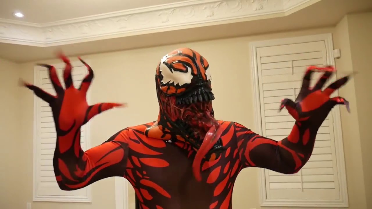 Spiderman VS Carnage in Real Life Superhero Movie Spiderman EPIC ...