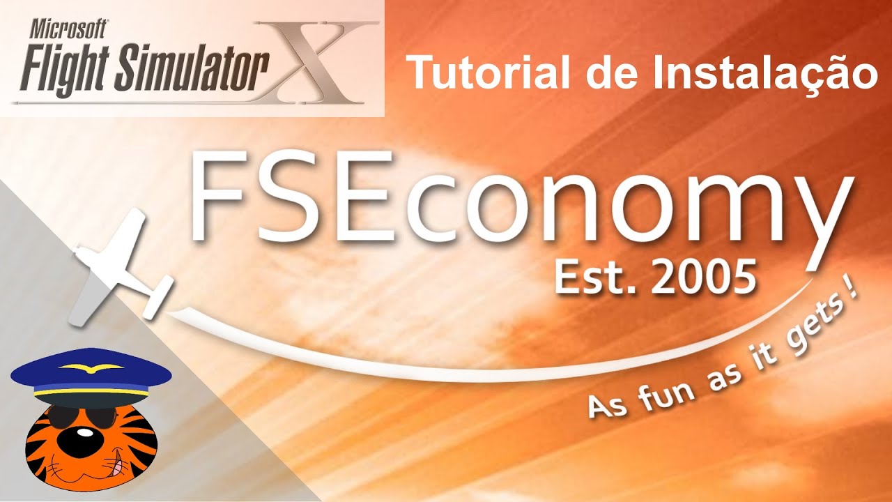 Como Instalar FSEconomy para FSX (Tutorial em Português) - YouTube