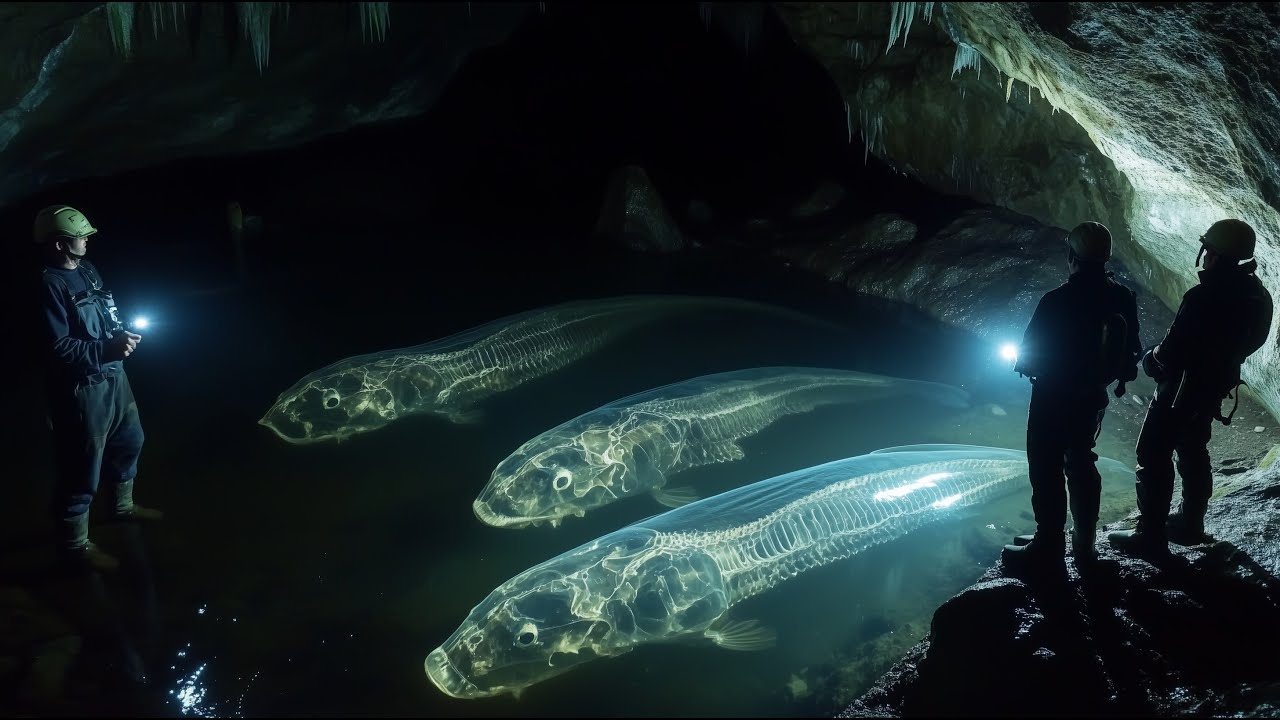 Ancient giant monsters | Cave exploration - YouTube