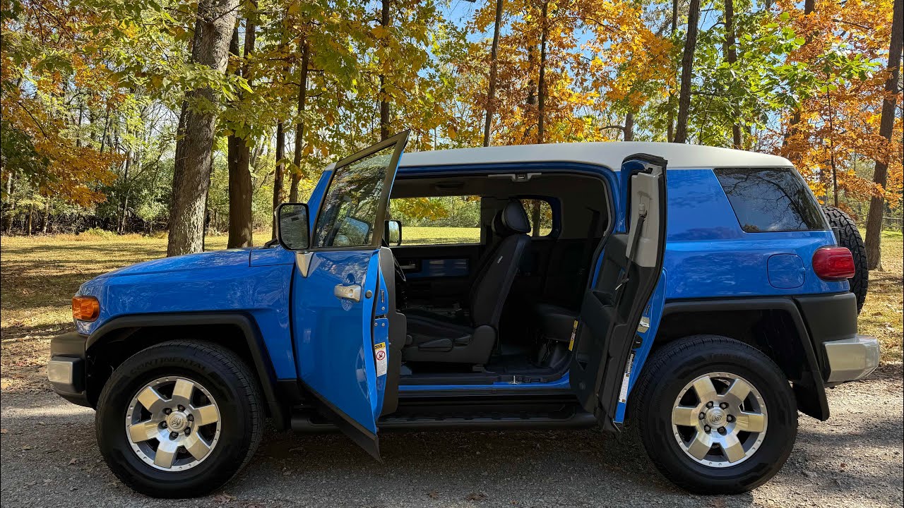 RARE Voodoo Blue 2008 Toyota FJ Cruiser for Sale (108K Miles) - Fully ...