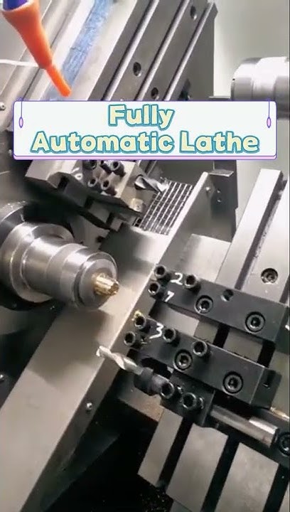 How to use a fully automatic lathe with dual spindle machining | CNC Smartlathe - YouTube