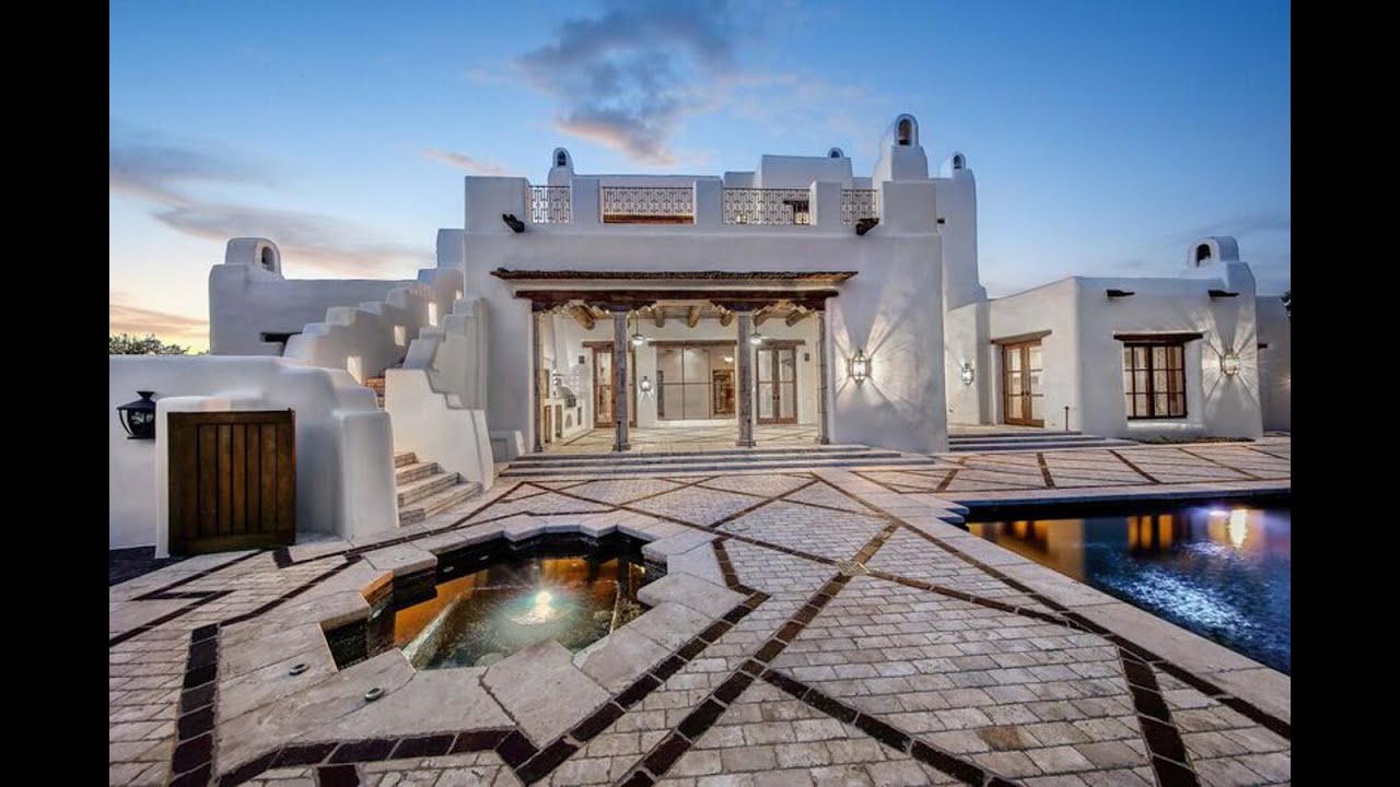 Luxurious Santa Fe Estate in The Dominion - YouTube