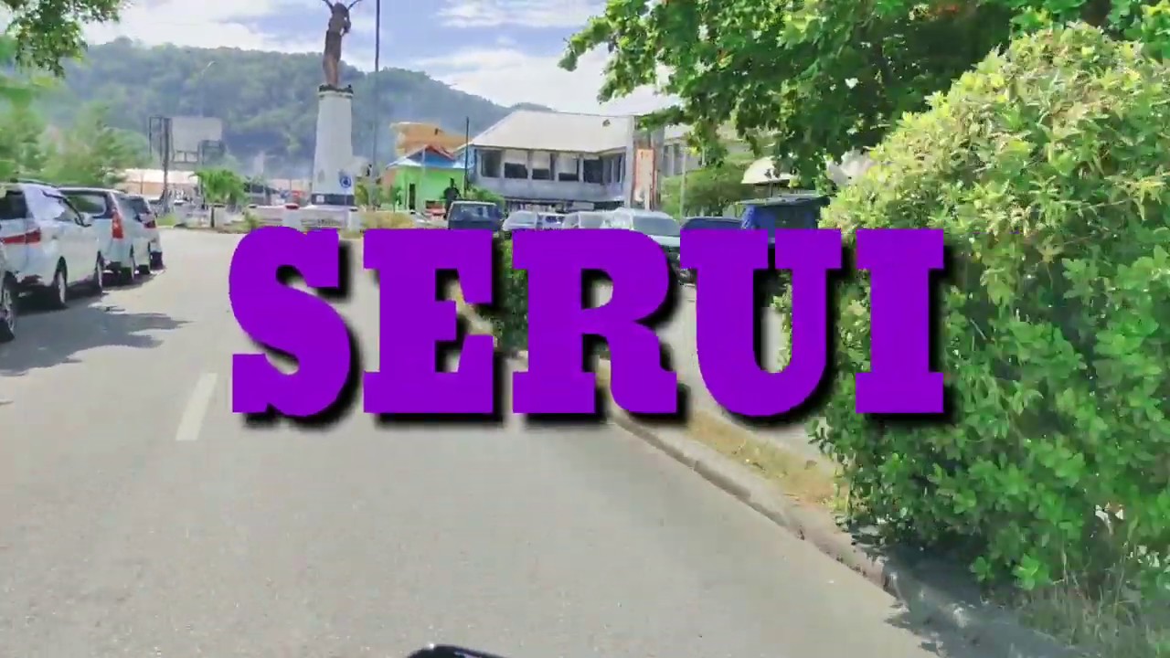 Jalan-Jalan Di Kota SERUI-PAPUA - YouTube