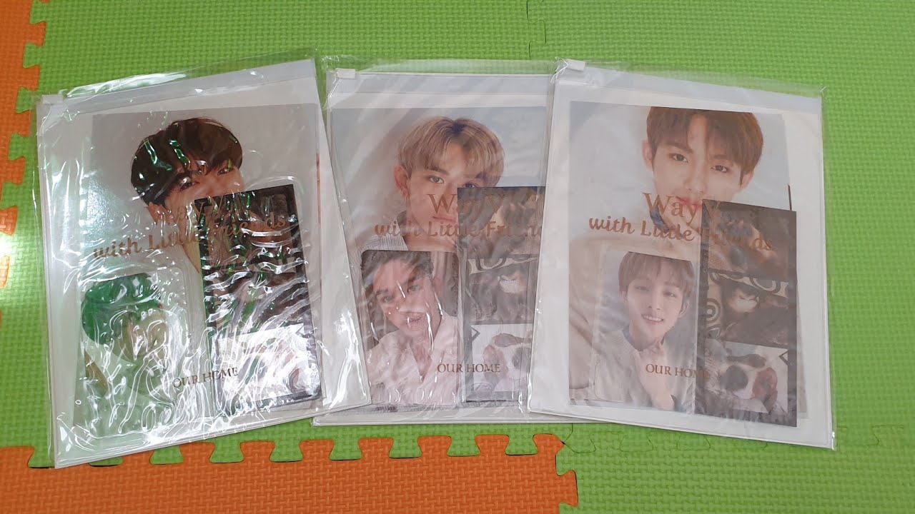 Unboxing wayv our home with little friends photopack - YouTube