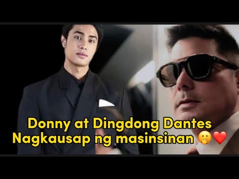 Donny at Dingdong nagkausap ng masinsinan🤭 ️Alamin! - YouTube