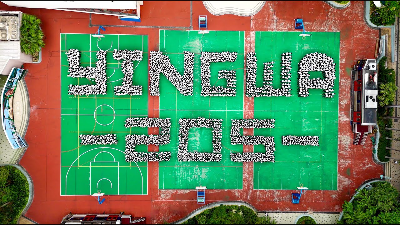 Ying Wa College 205th Anniversary Human Puzzle Highlights - YouTube