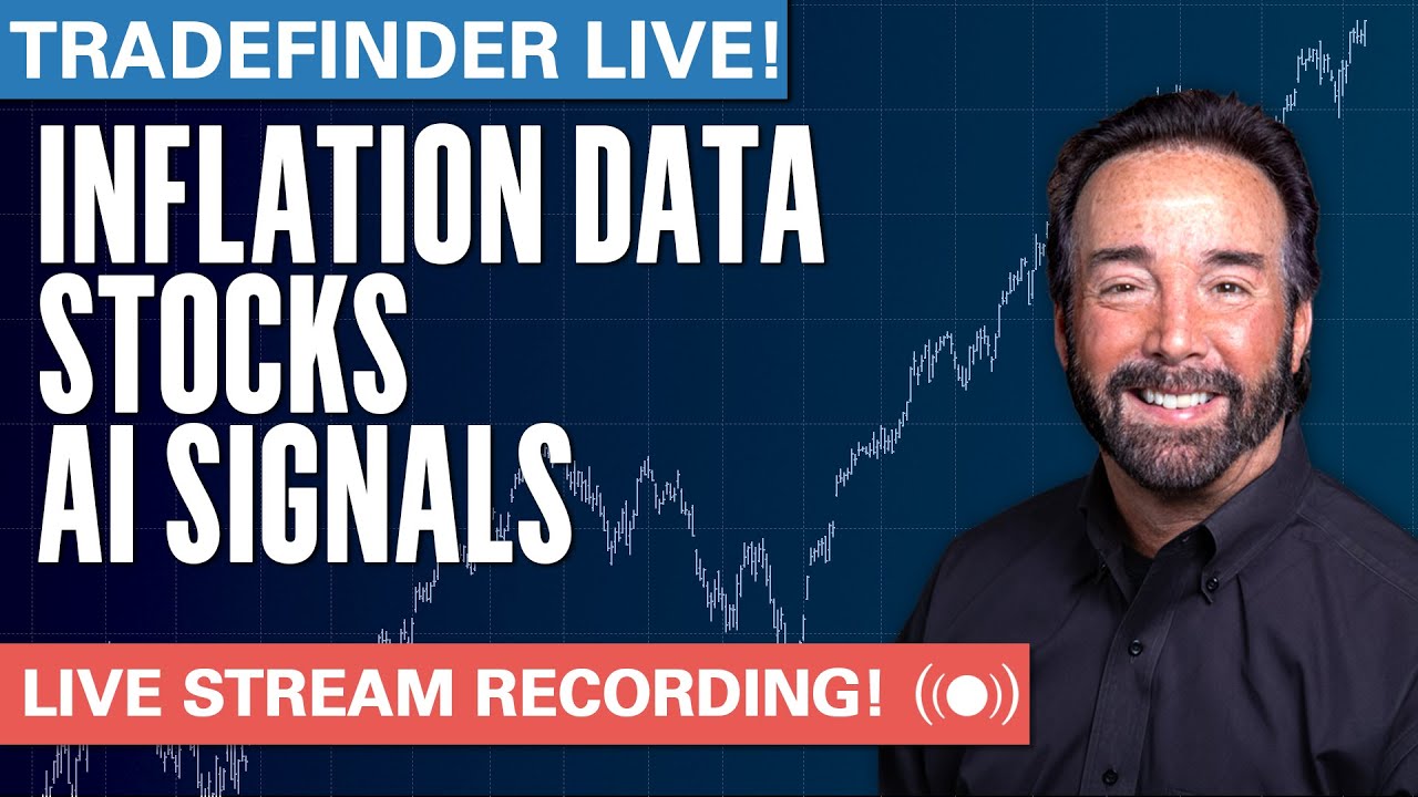 TradeFinder LIVE with Rob Roy! Inflation Data! #stocks #elliottwave # ...