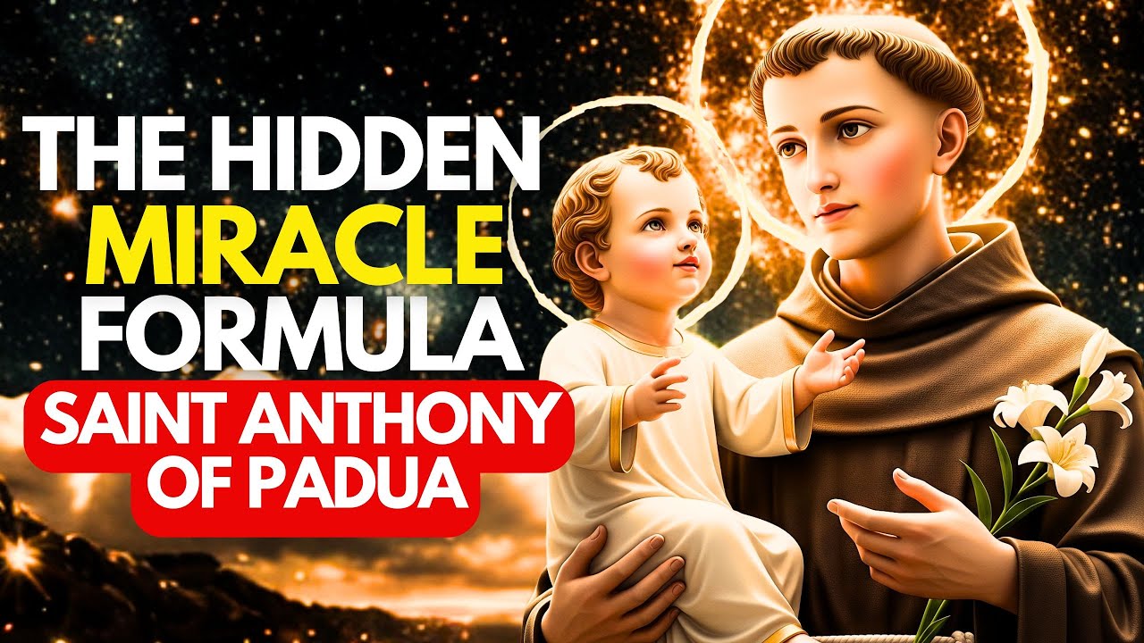 The Secret Saint Anthony Prayer Nobody Told You About - YouTube