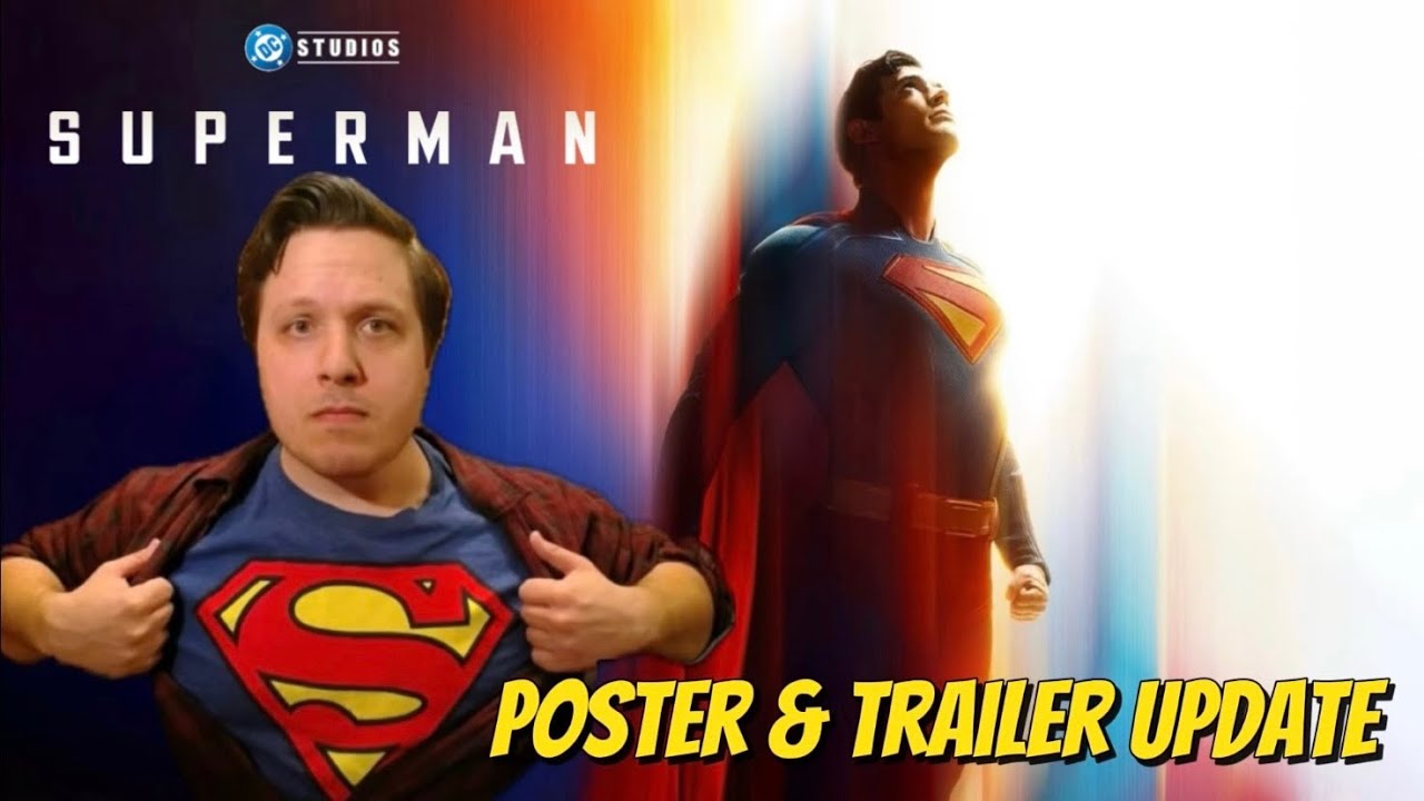 Official First James Gunn's SUPERMAN Poster & Trailer Update - YouTube