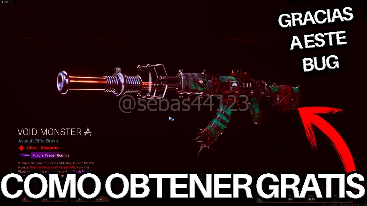 COMO CONSEGUIR LA AK47 DE NECRO QUEEN GRATIS GRACIAS A ESTE BUG ...