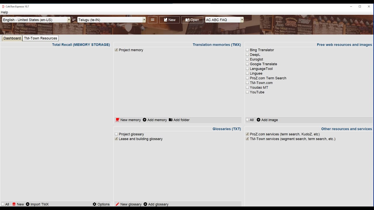 Cafetran espresso - Introduction - YouTube
