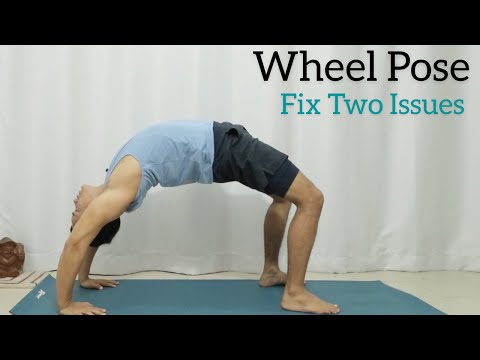 How to do Wheel Pose - Fix Two Issues | Yoga Macau 🇲🇴