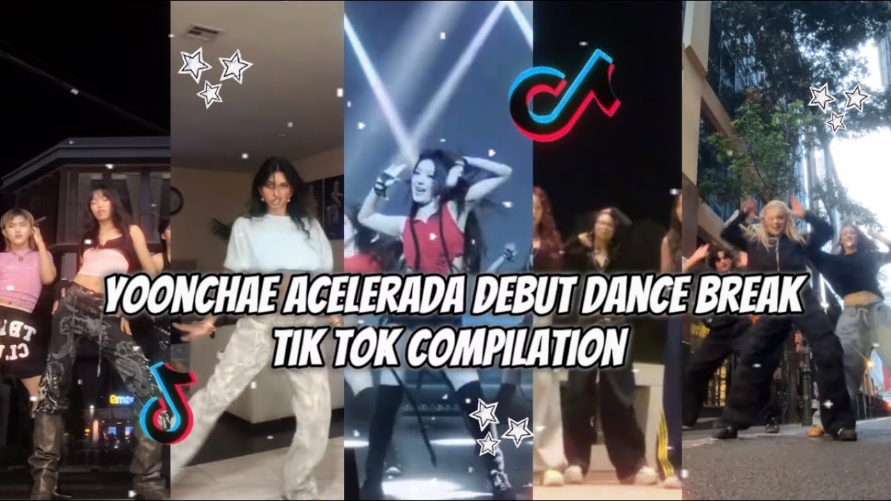 Yoonchae “Acelerada” Debut Dance Break || TikTok Compilation - YouTube