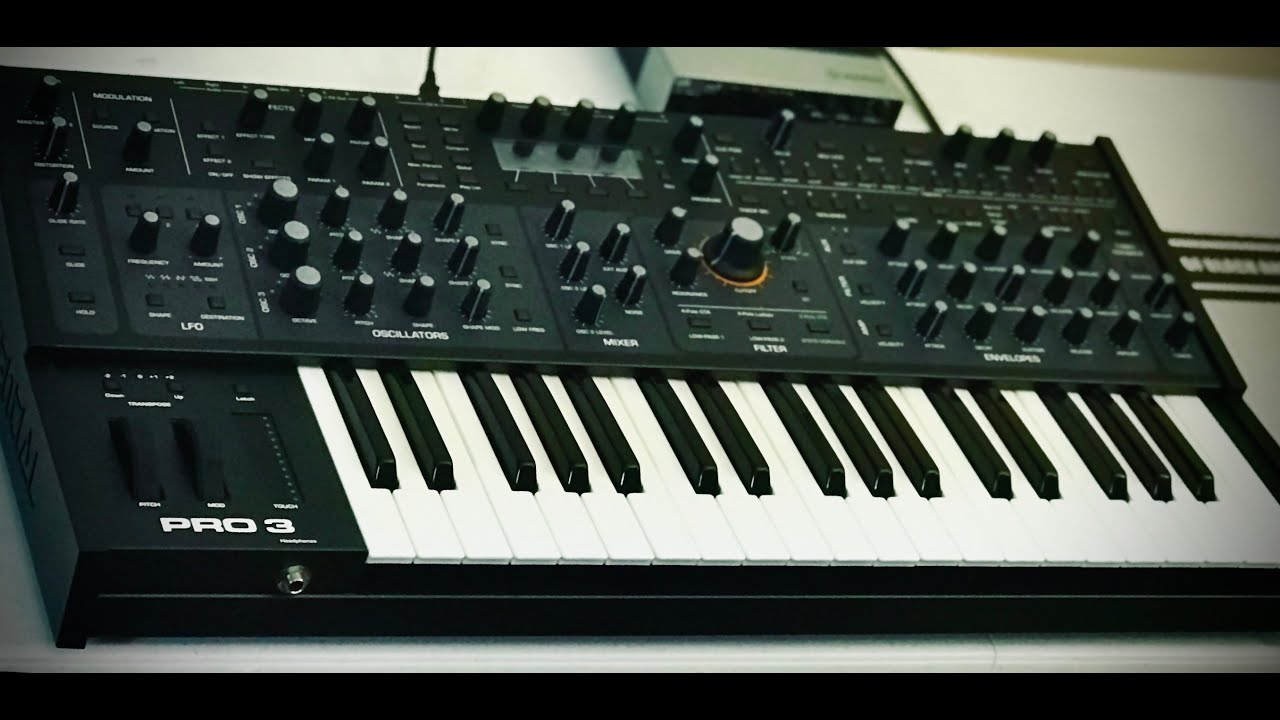 Sequential Pro 3 - Sounds only - YouTube