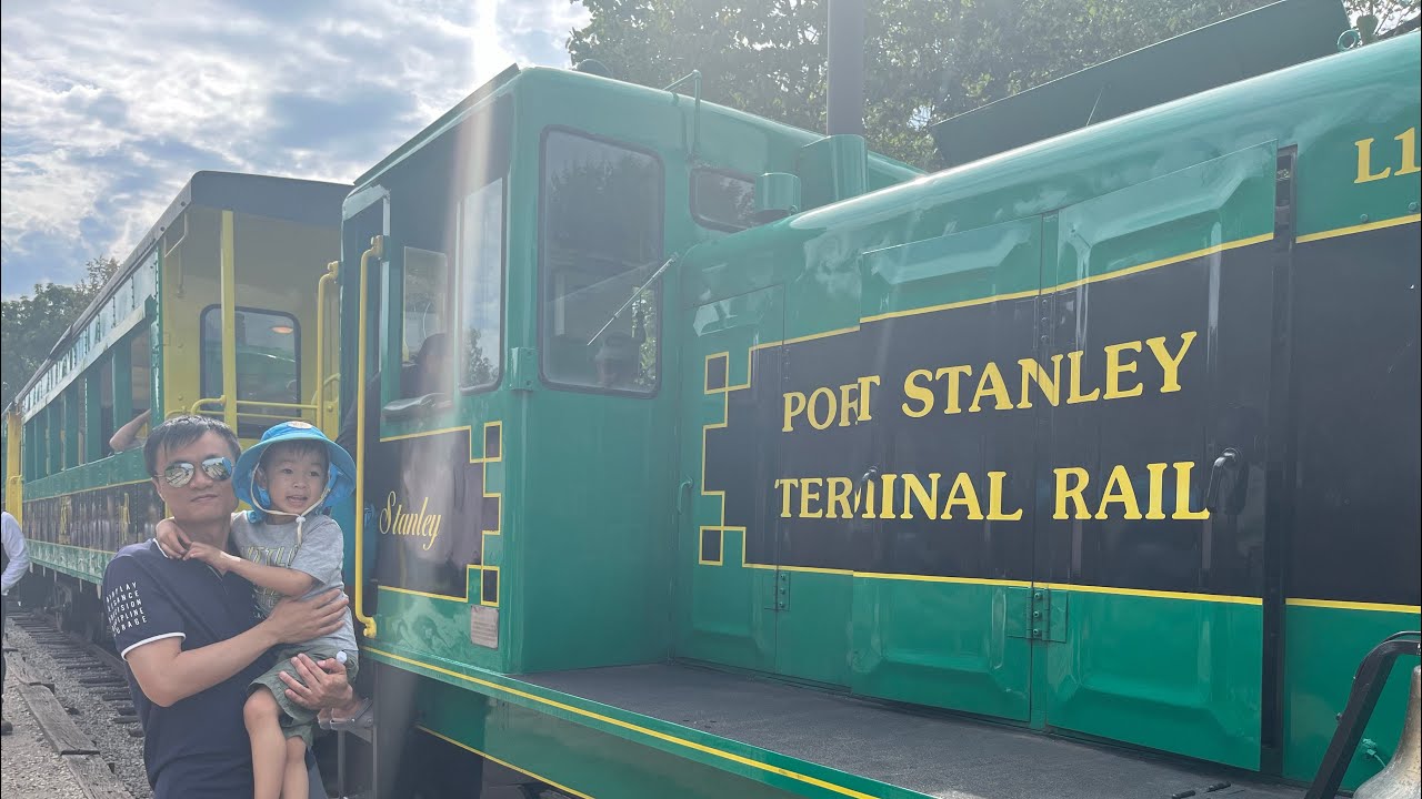 Port Stanley Train Ride - Aug. 2023 - YouTube