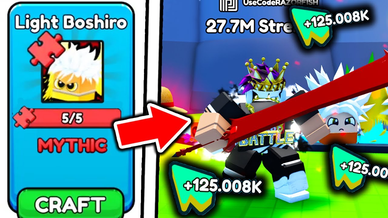 I Crafted STRONGEST MYTHIC BOSS PET in Pull A Sword.. - YouTube