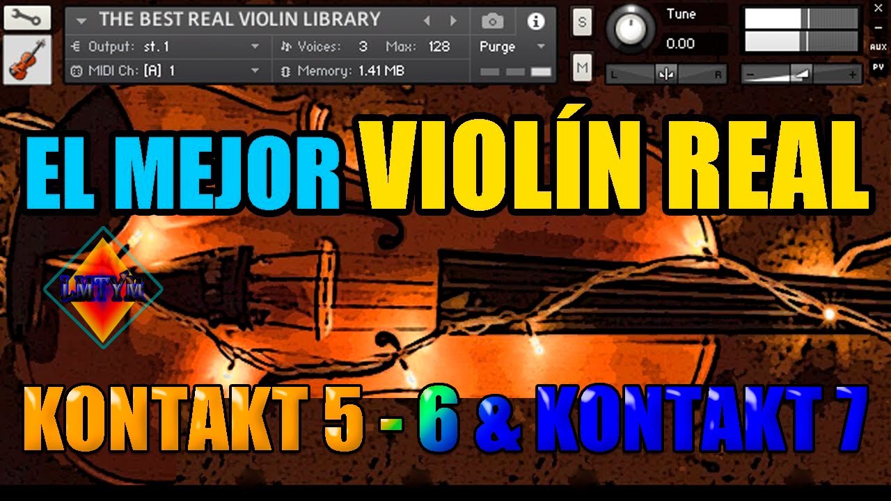THE BEST REAL VIOLIN LIBRARY 🎻🎻🎻MEJORES LIBRERÍAS PARA KONTAKT - 😱KONTAKT SAMPLES😱🎻🎻🎻💻By LMTYM🔥💯 ...