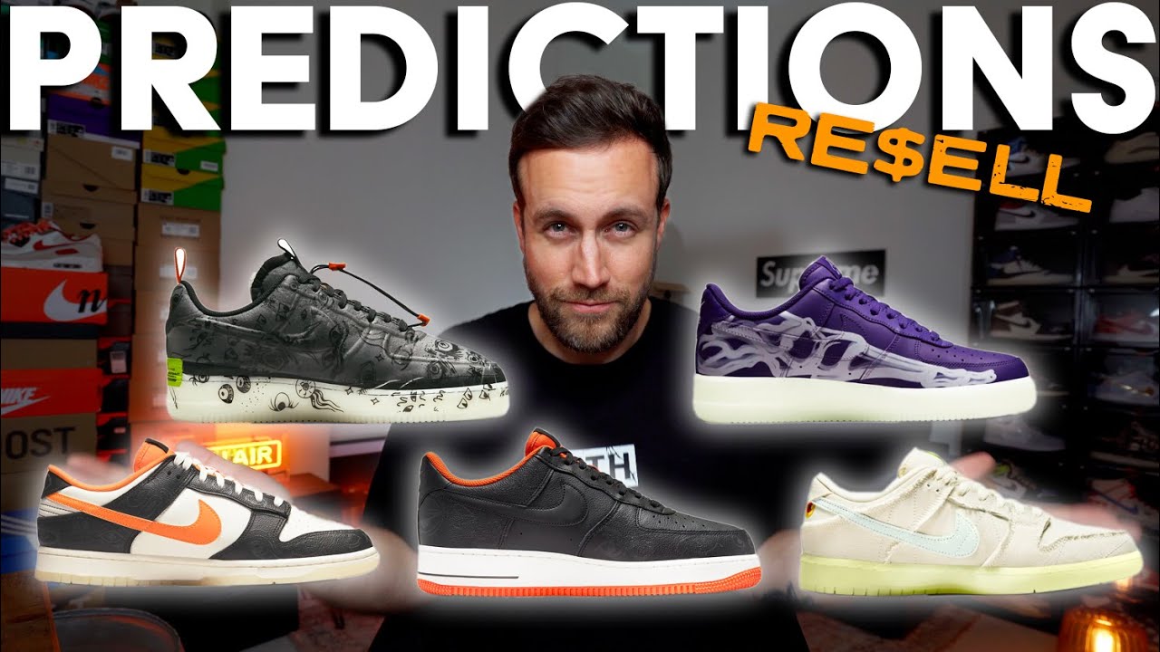 HALLOWEEN SPECIAL 🎃 MUMMY Dunks, AF1 PURPLE SKELETON, EXPERIMENTAL ...