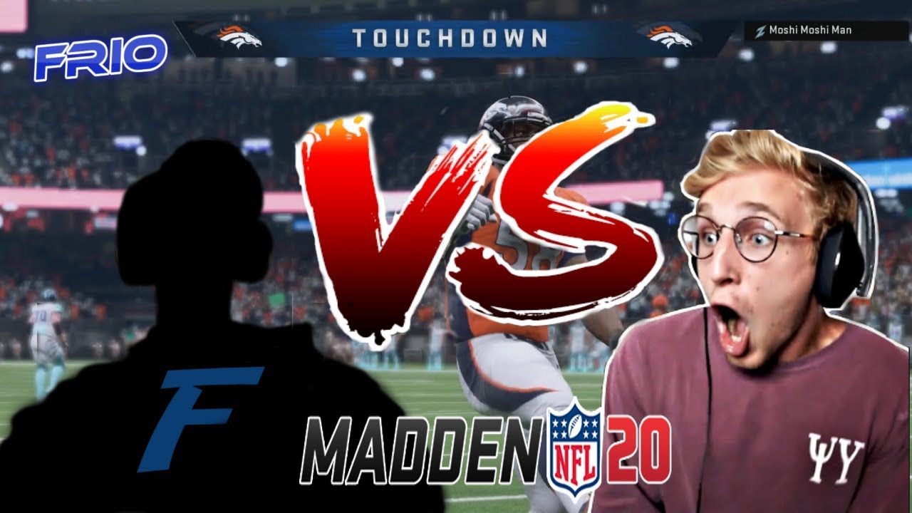 PLAYING THE BIGGEST MADDEN YOUTUBER! FRIO VS. MMG WHEEL OF MUT TEAM ...
