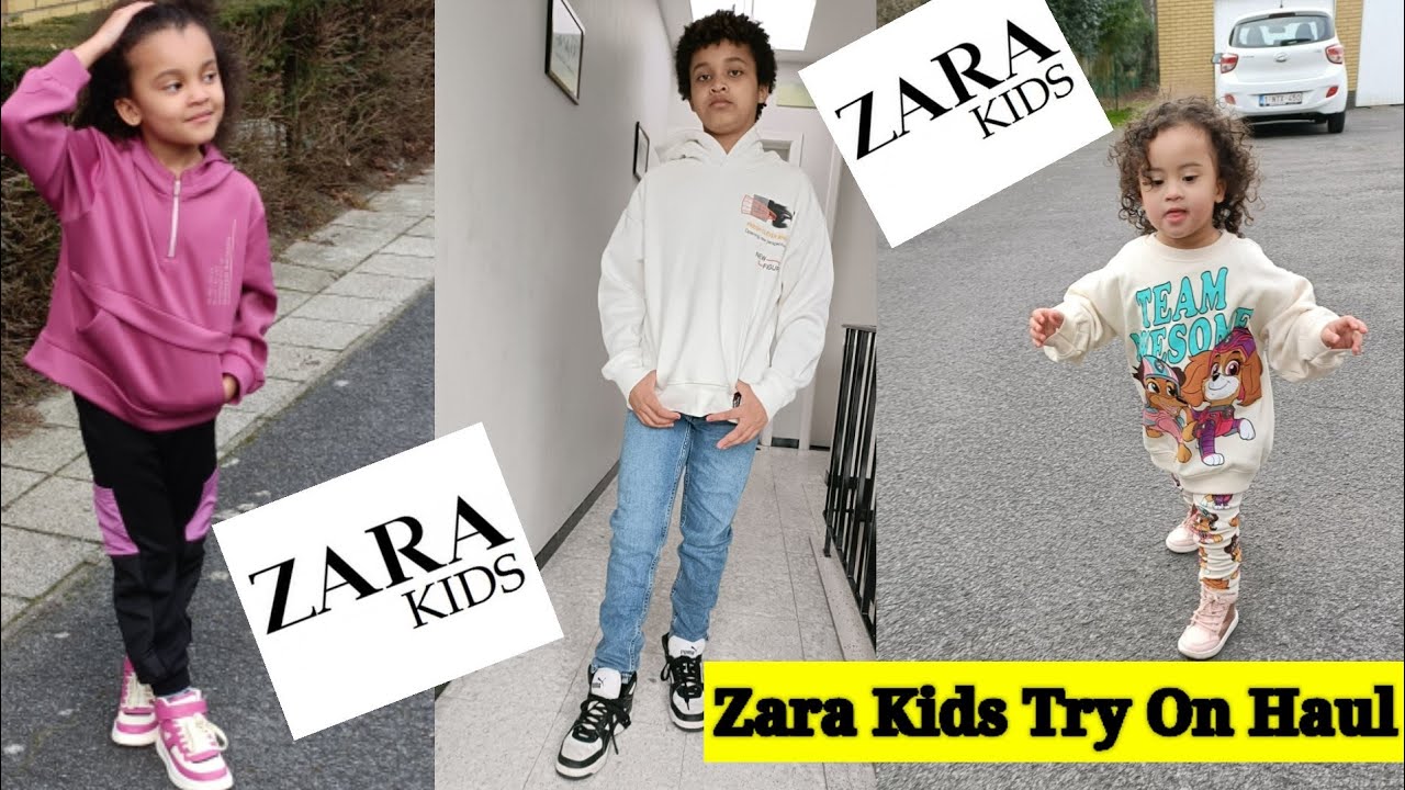 Shopping For Kids || Zara Kids Try On Haul #fashion #shopping #haul # ...