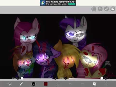My little pony scary - YouTube