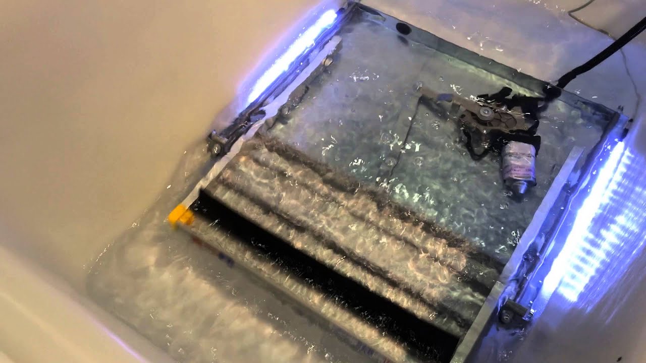 AVS Steps SLE450 under water - YouTube