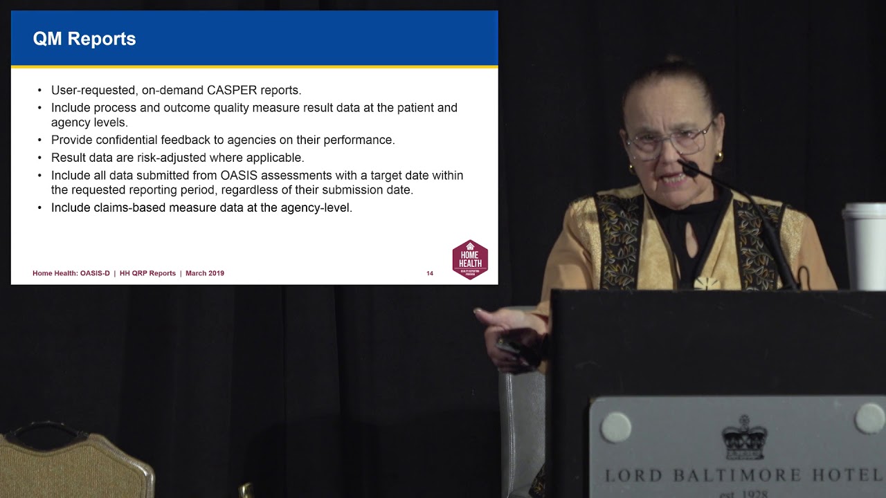 Home Health Quality Reporting Program Reports - YouTube