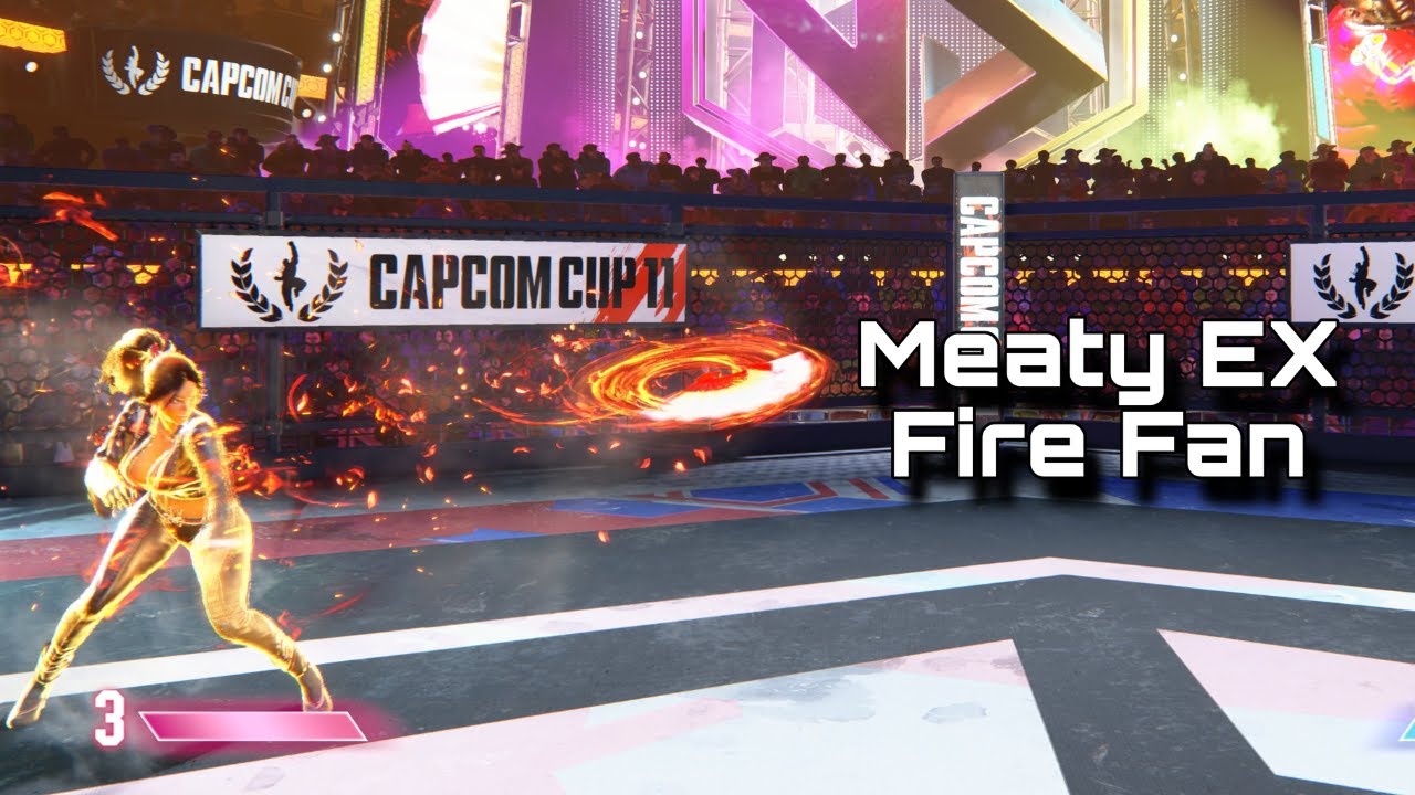 SF6: Mai EX Fire Fan Meaty - YouTube