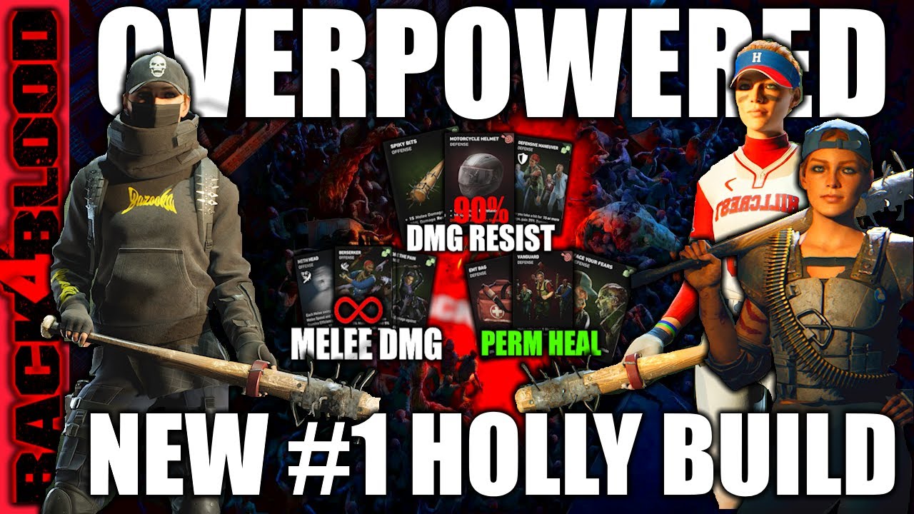 Back 4 Blood | OGRE KILLER HOLLY BUILD: No Hope/Nightmare INSANELY OP ...