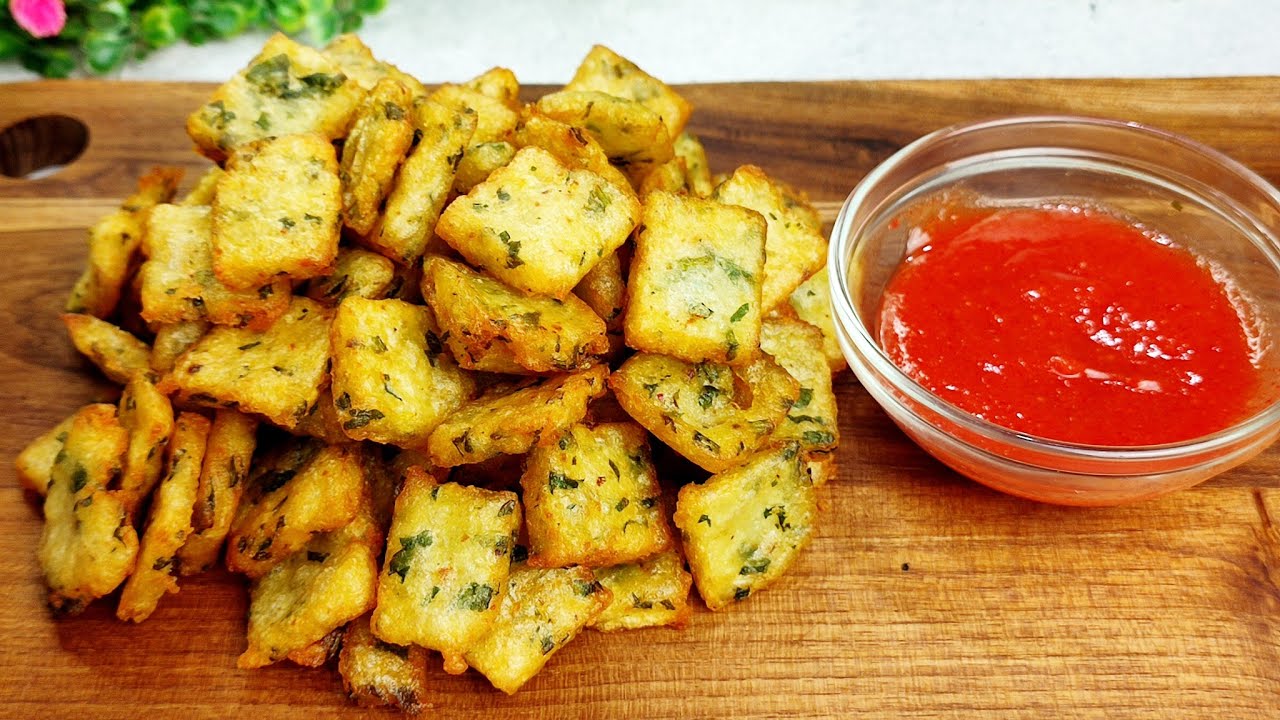 Amazing Krispy Potatoes Recipe! Potato Recipe! Potato Snacks! French ...