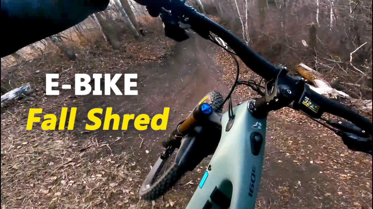 Fall E-Bike 'Shred // MTB Riding in Alberta - YouTube