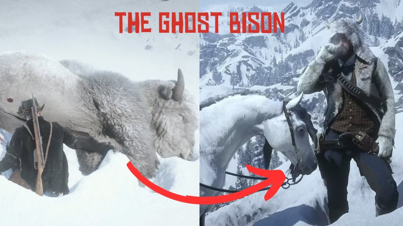 The Ghost Bison outfit | How to Make it | Rdr2 Gameplay - YouTube