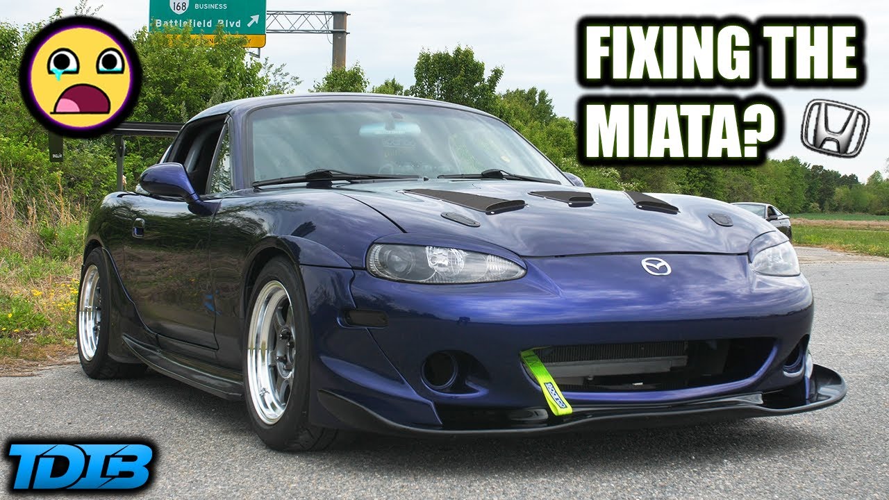 A K24 Swapped Mazda Miata Is Shockingly Impressive (Acura TSX Swap ...