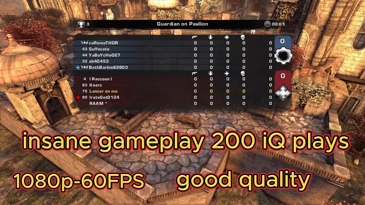 Gears of war 2: Ranked Guardian i had to play smart for the win insane ...