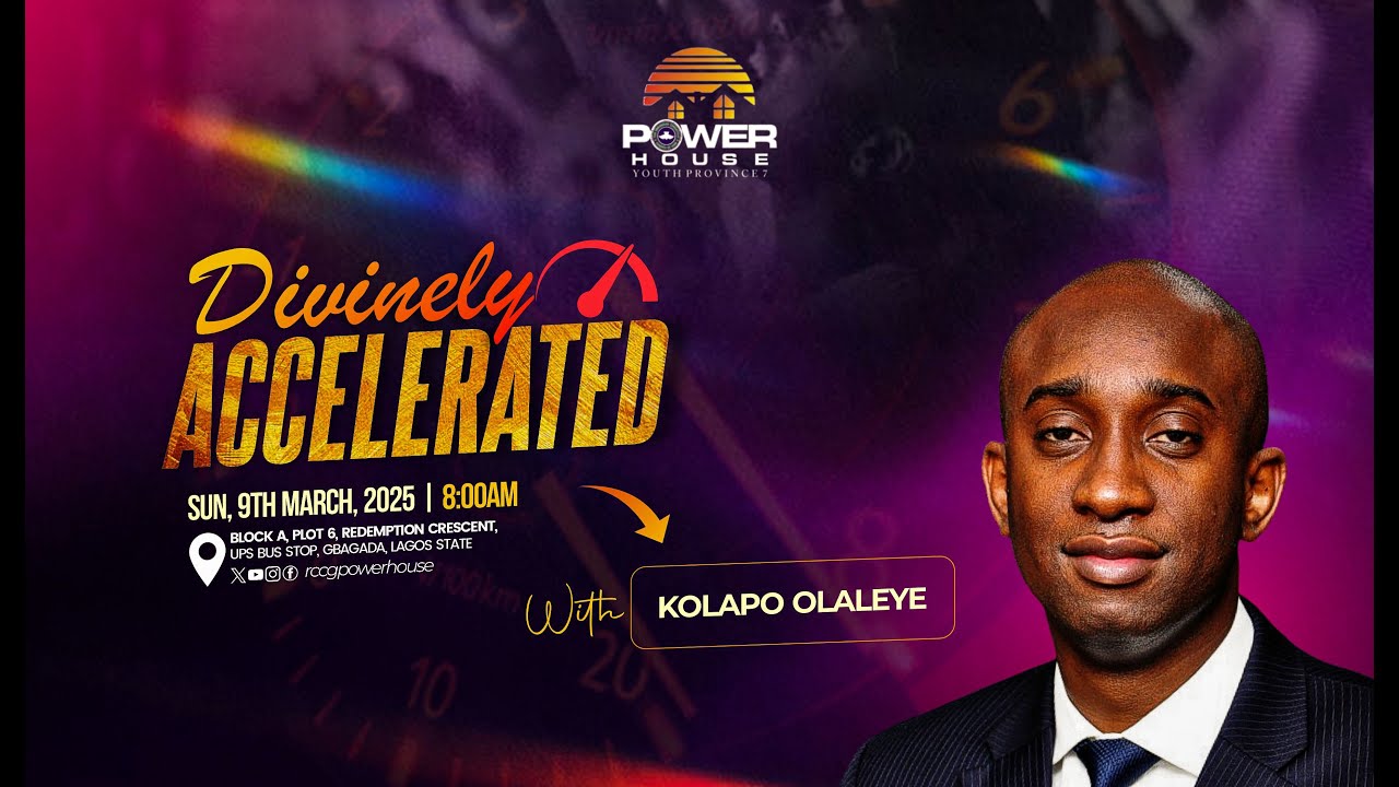 DIVINELY ACCELERATED || SUNDAY SERVICE|| PST KOLAPO OLALEYE || 09-03 ...