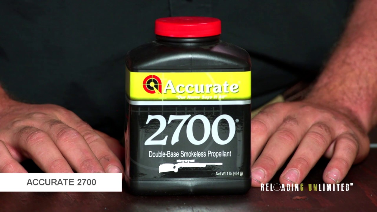 Accurate Arms 2700 At Reloading Unlimited - YouTube