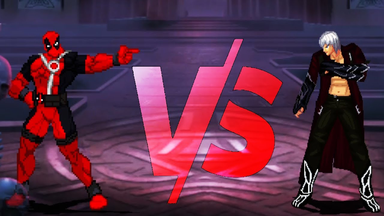 Wade Wilson "Deadpool" VS Dante Mugen Marvel VS Devil May Cry - YouTube