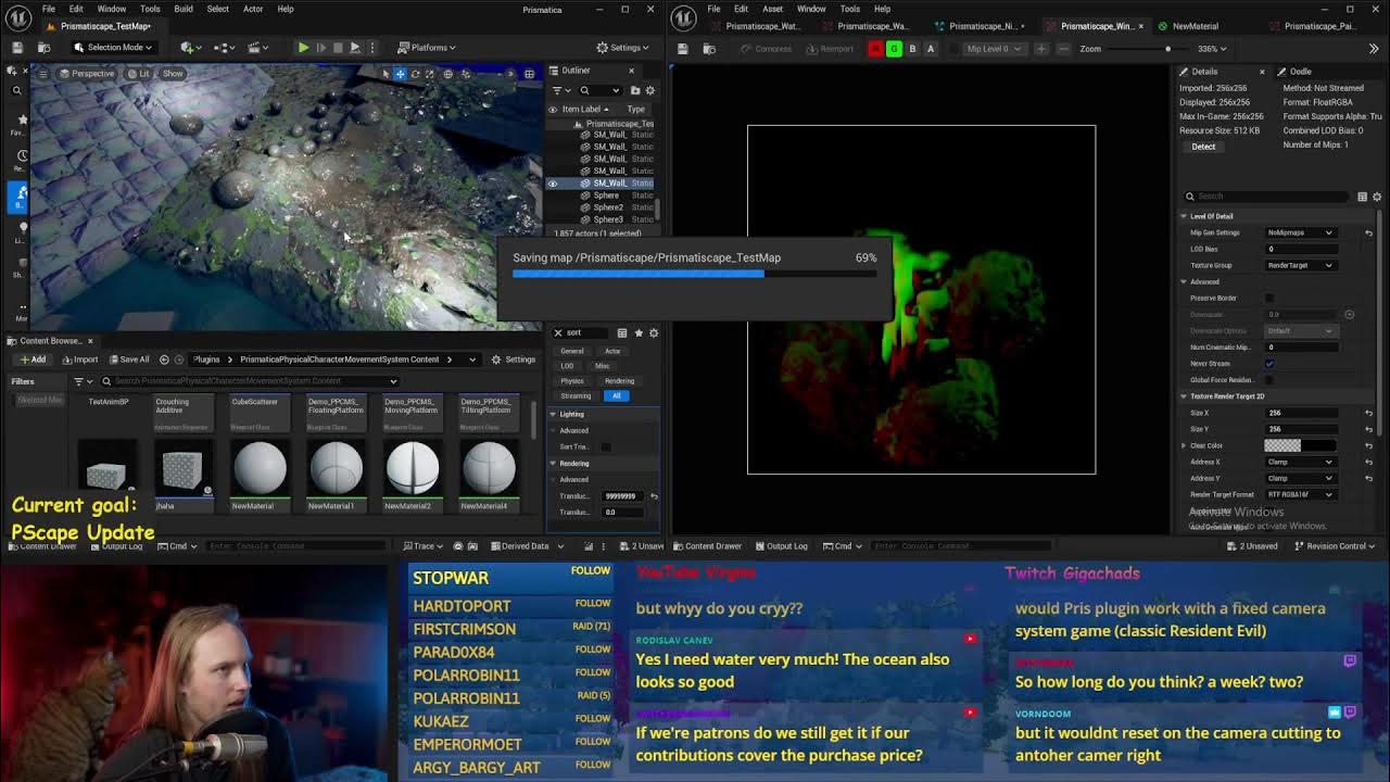 [GameDev UE5] Prismatiscape Mega Water Update - YouTube