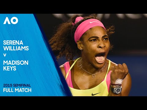 Serena Williams v Madison Keys Full Match | Australian Open 2015 Semifinal